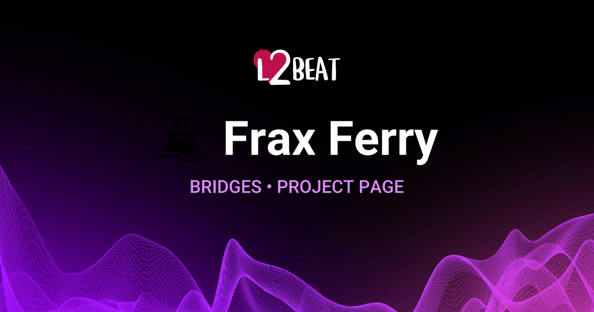 Frax Ferry - L2BEAT