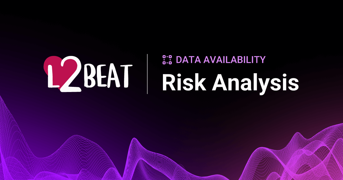 Data Availability Risk Analysis - L2BEAT