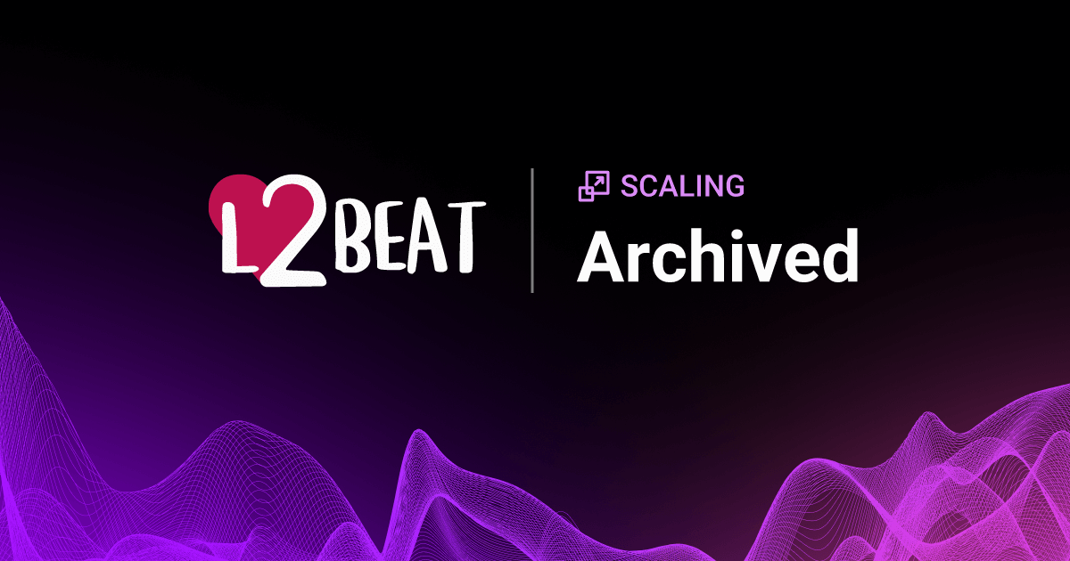 L2BEAT - The state of the layer two ecosystem