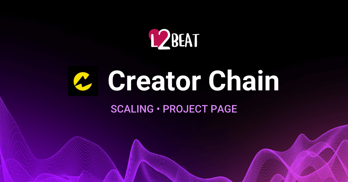 Creator Chain - L2BEAT