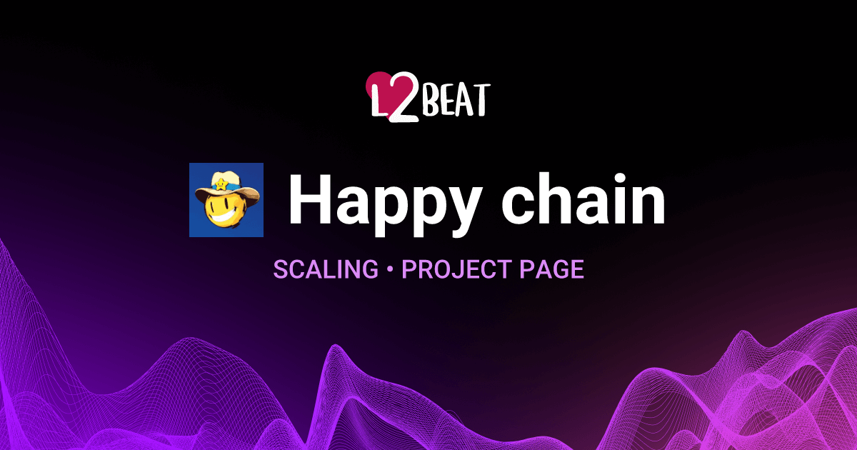 Happy chain - L2BEAT
