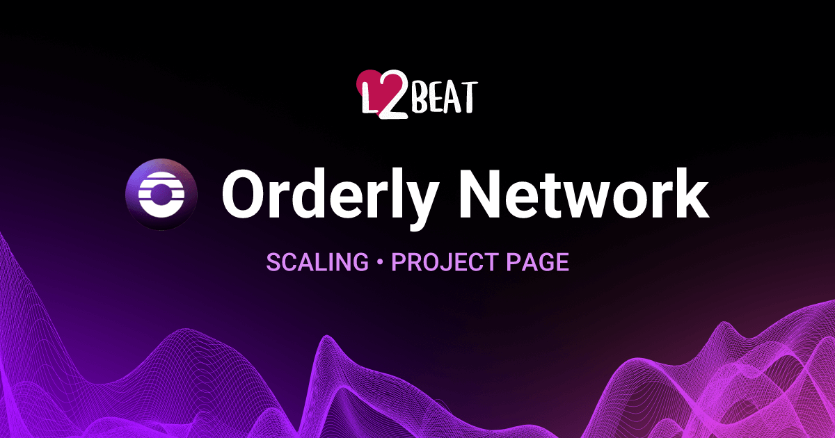 Orderly Network - L2BEAT