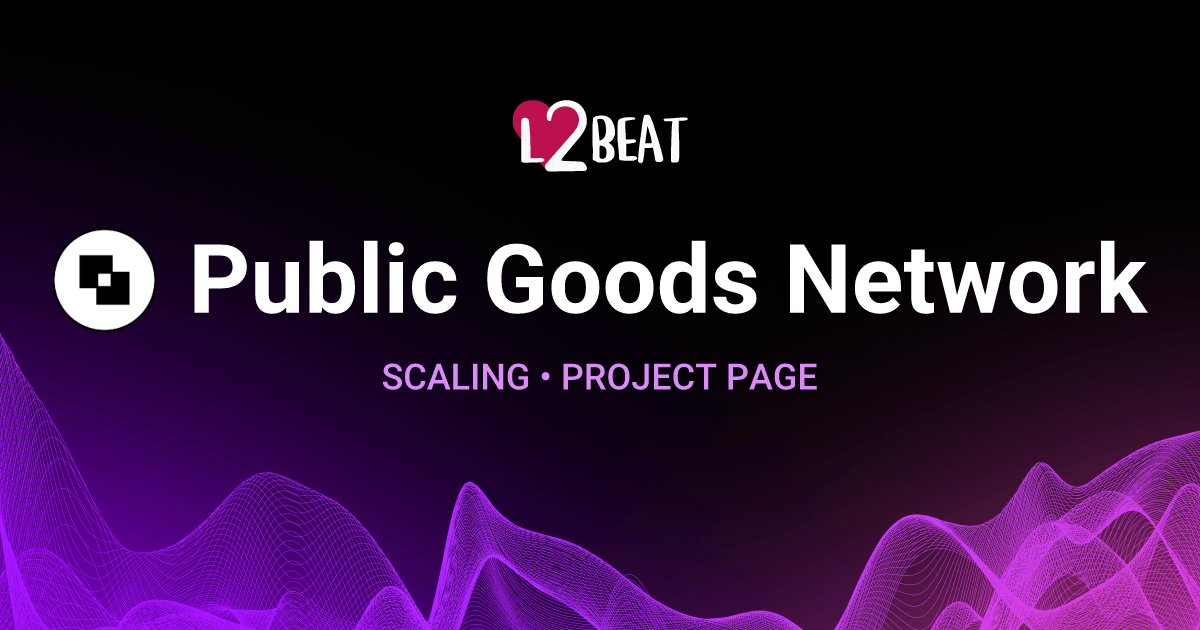 Public Goods Network - L2BEAT