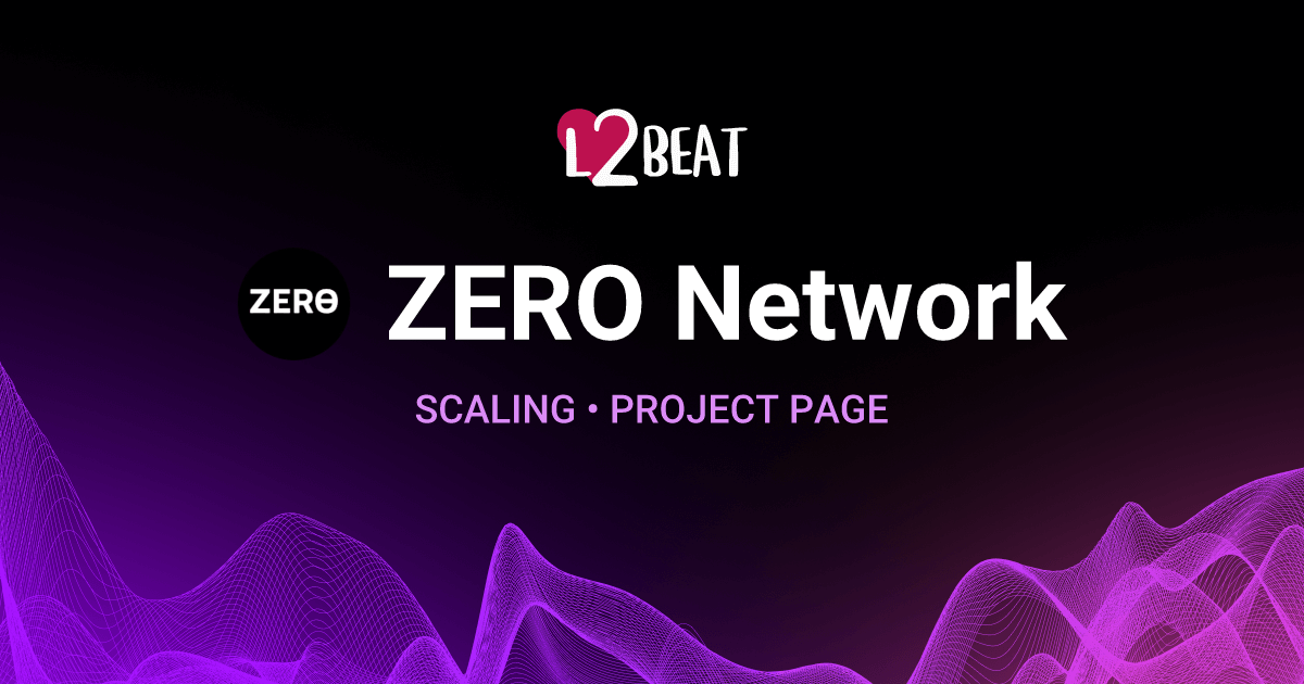 ZERO Network - L2BEAT