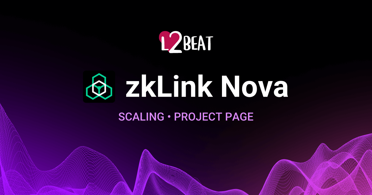 zkLink Nova - L2BEAT