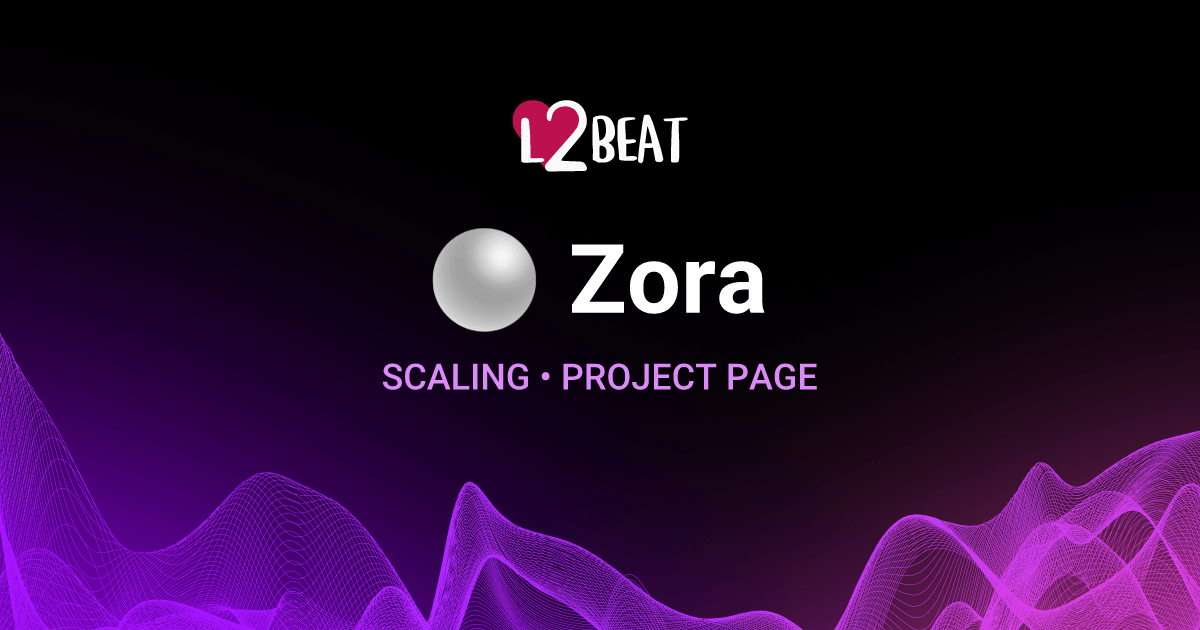 Zora - L2BEAT