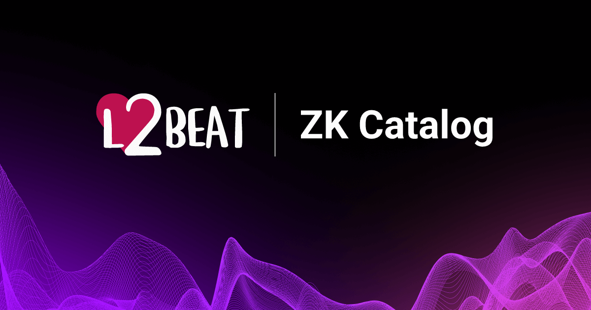 ZK Catalog - L2BEAT