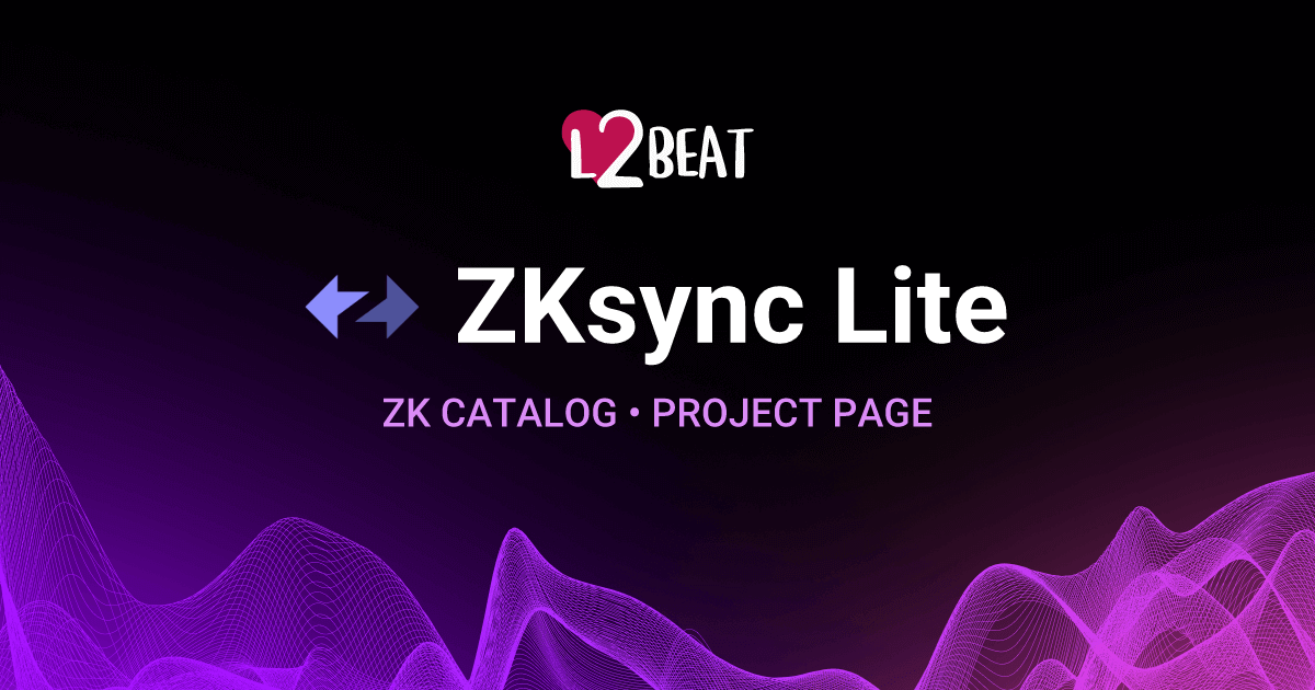 ZKsync Lite - L2BEAT